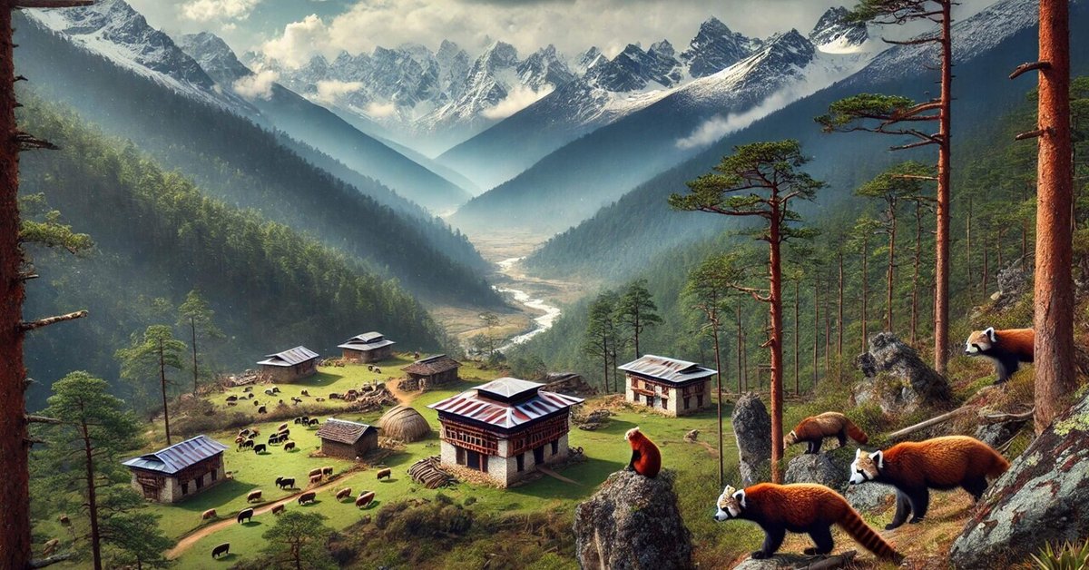 Sakteng Wildlife Sanctuary – A Hidden Natural Treasure in Bhutan｜mu_chin