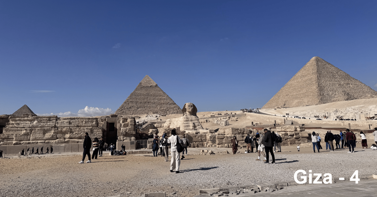【🇪🇬 ギザ#4】ピラミッドを撮影する時は角度にもちょっと拘ってみよう！｜okamis