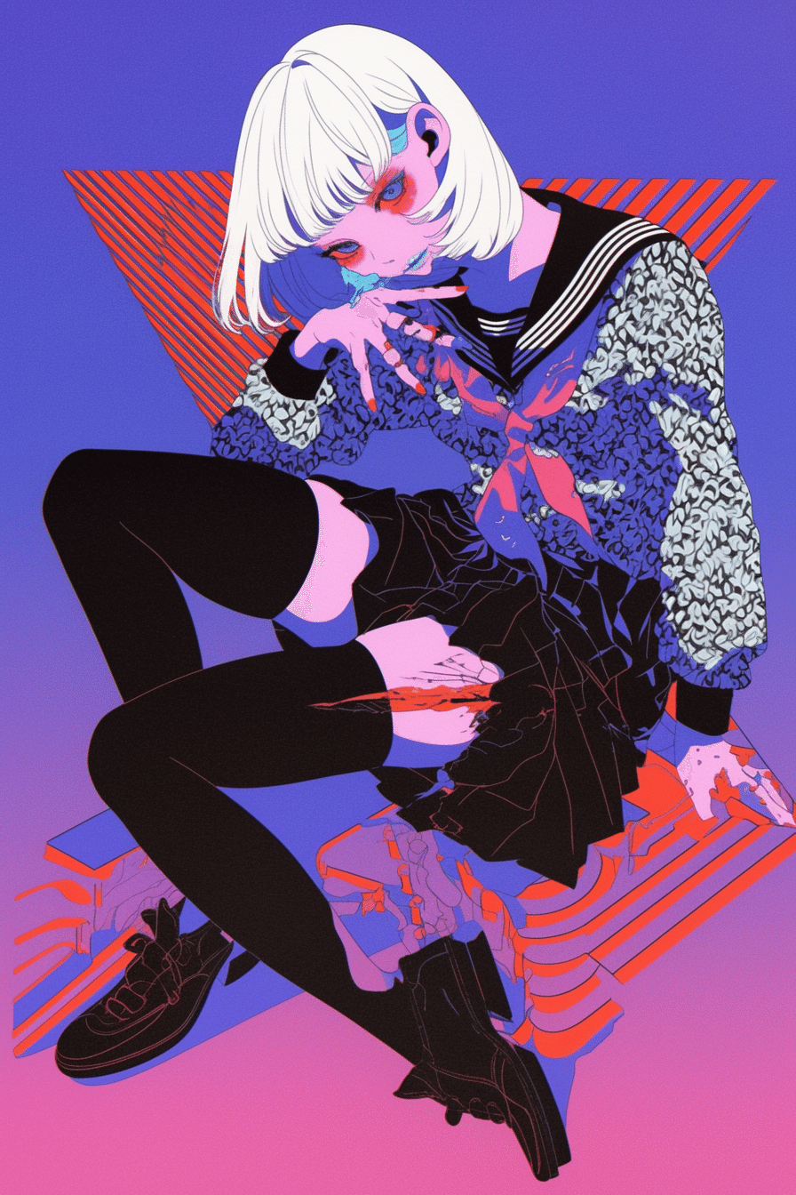 『女の子』 プロンプトはこちら https://note.com/rrr_note/n/n592c946c6607｜リョウヘイ