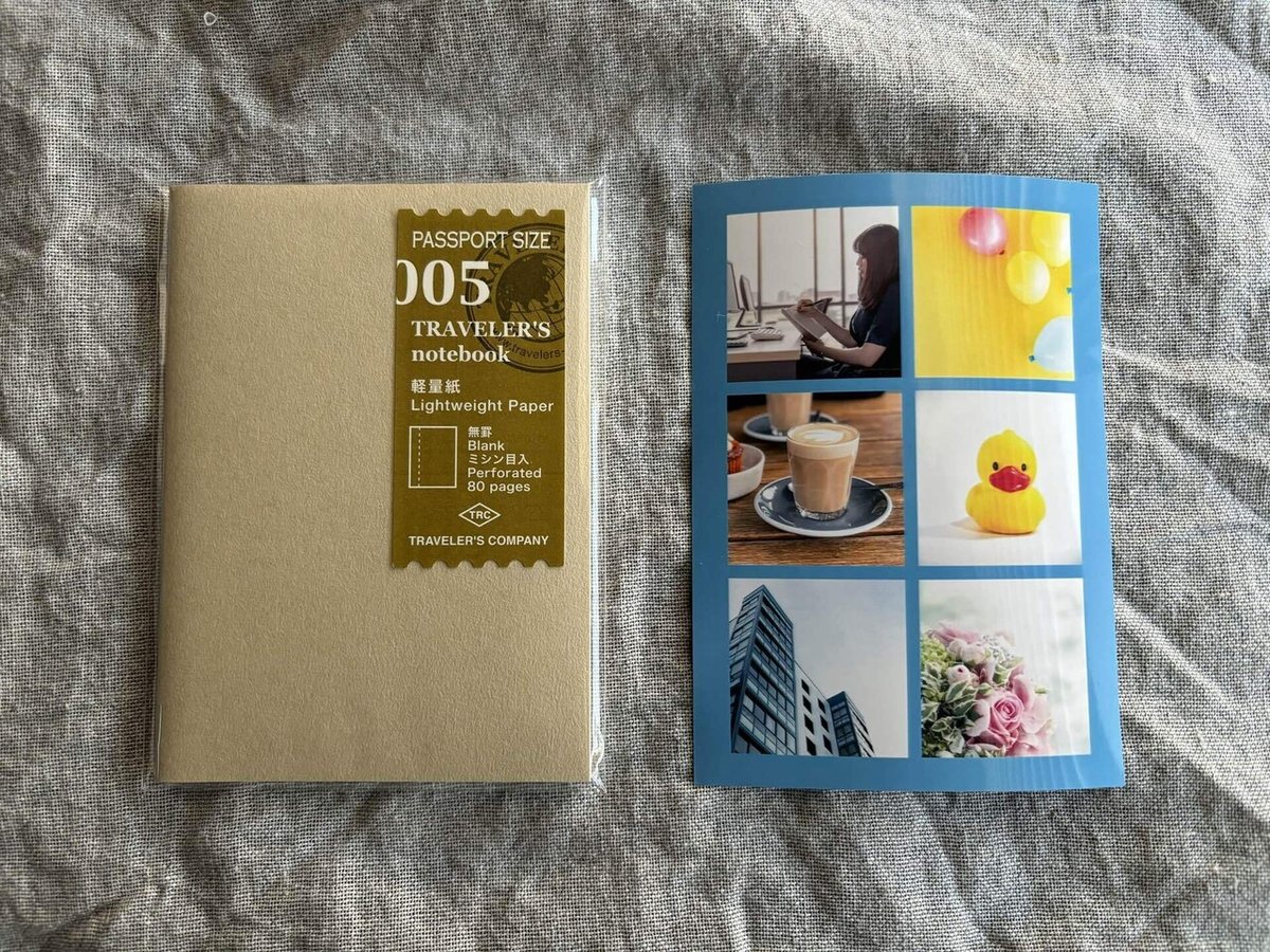 【トラベラーズノートパスポートサイズ】ゆる推し活手帳しませんか｜MIZ-HSPと手帳-