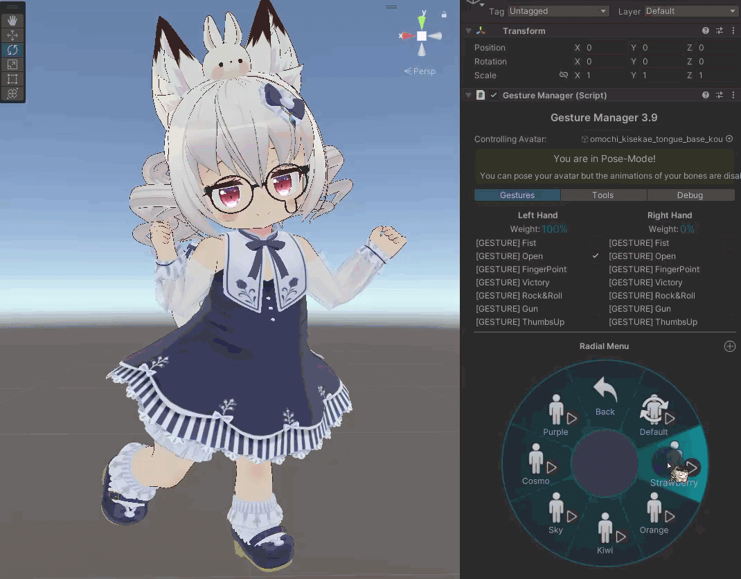 【VRChat】MA Material Setterを使ったマテリアル変更メニュー改変のすゝめ【Modualr Avatar】｜₺ƾ₺ƾkesera2