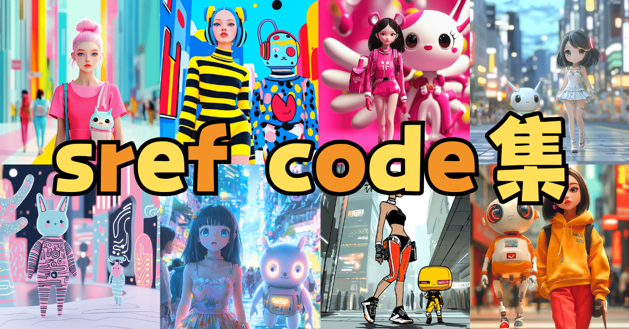 【Midjourney】sref code collection♥｜chuka