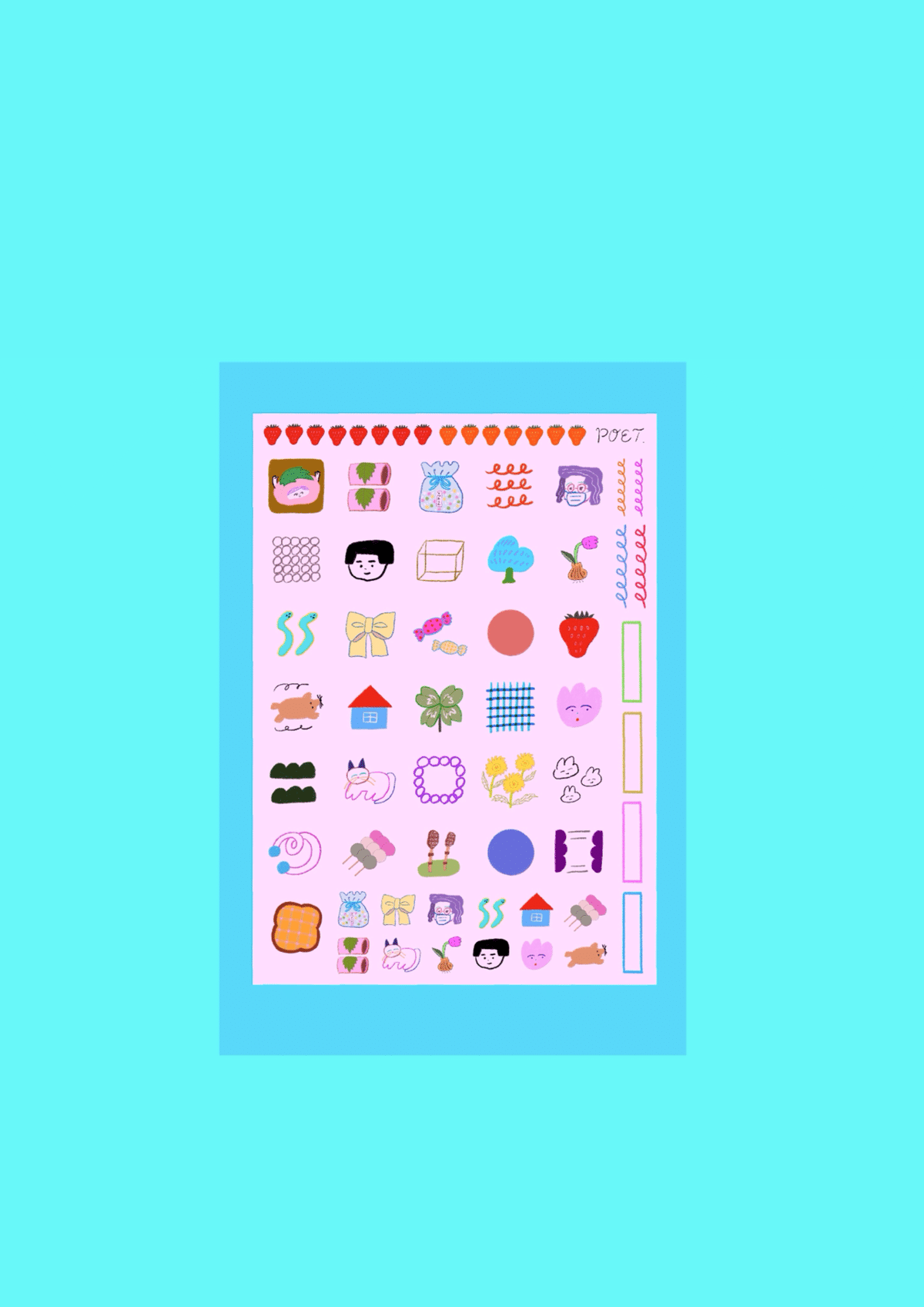 3月日付シート ｜poet_non