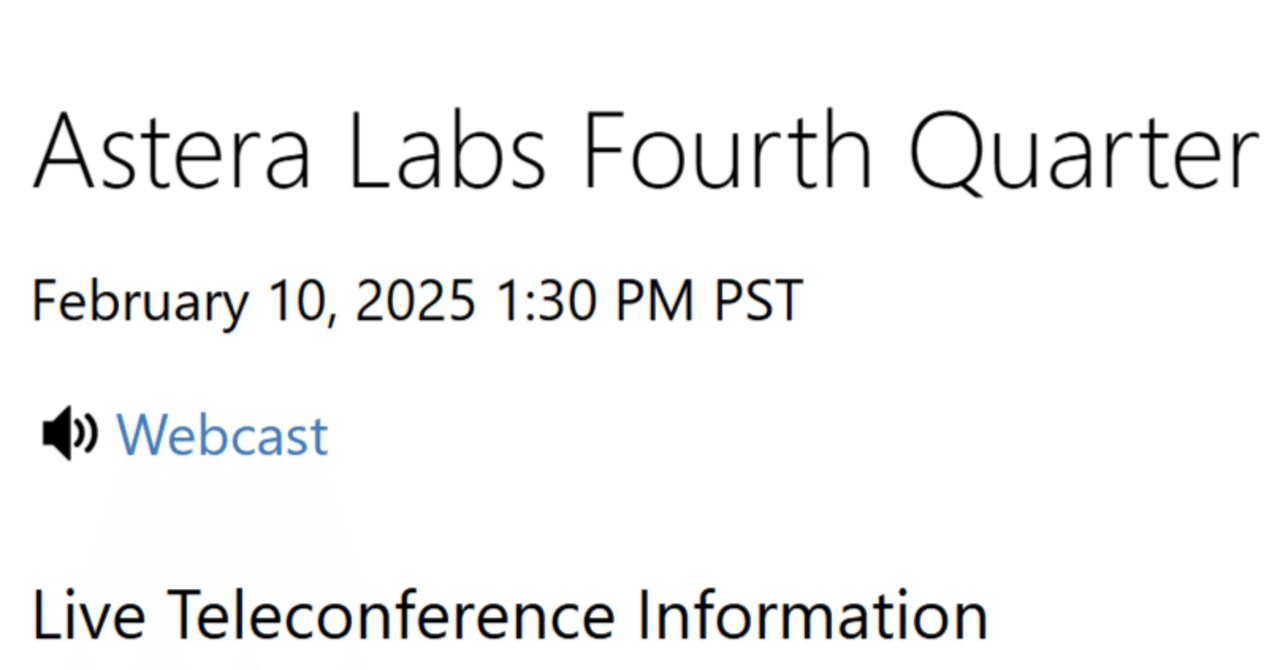 【米国株】Astera Labs, Inc. (ALAB) 2024 年 Q4 決算説明会【簡易版】｜ネイト