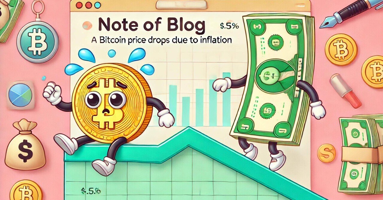 なぜインフレが起こるとビットコインは下落するのか？初心者向けにわかりやすく解説！｜Crypto Horizons