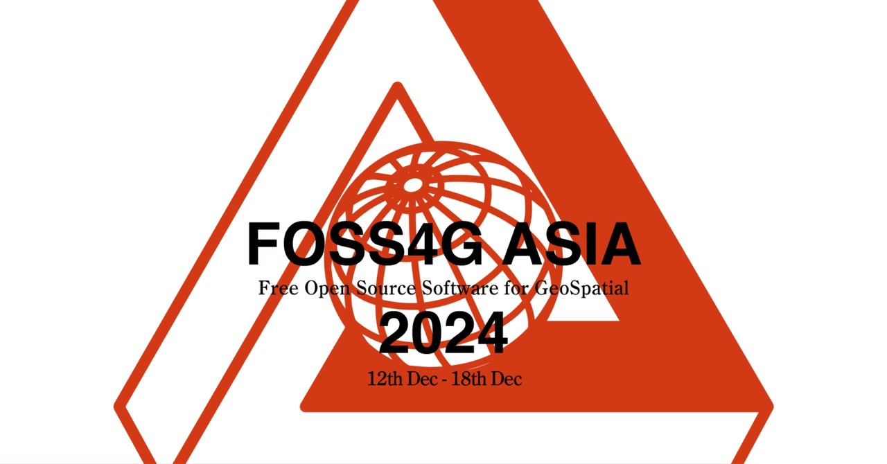 Foss4G Asia 2024レポート｜Eukarya Inc.