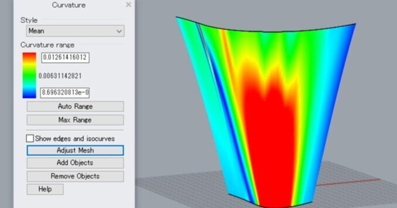 Rhino 3D 学習45日目。リトポ＝リビルド＆曲率の可視化。滑らかとは？｜大和 司