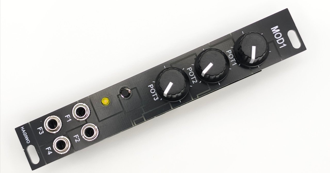 HAGIWO MOD1 : Square VCO | DIY Eurorack Modular Synth｜HAGIWO/ハギヲ