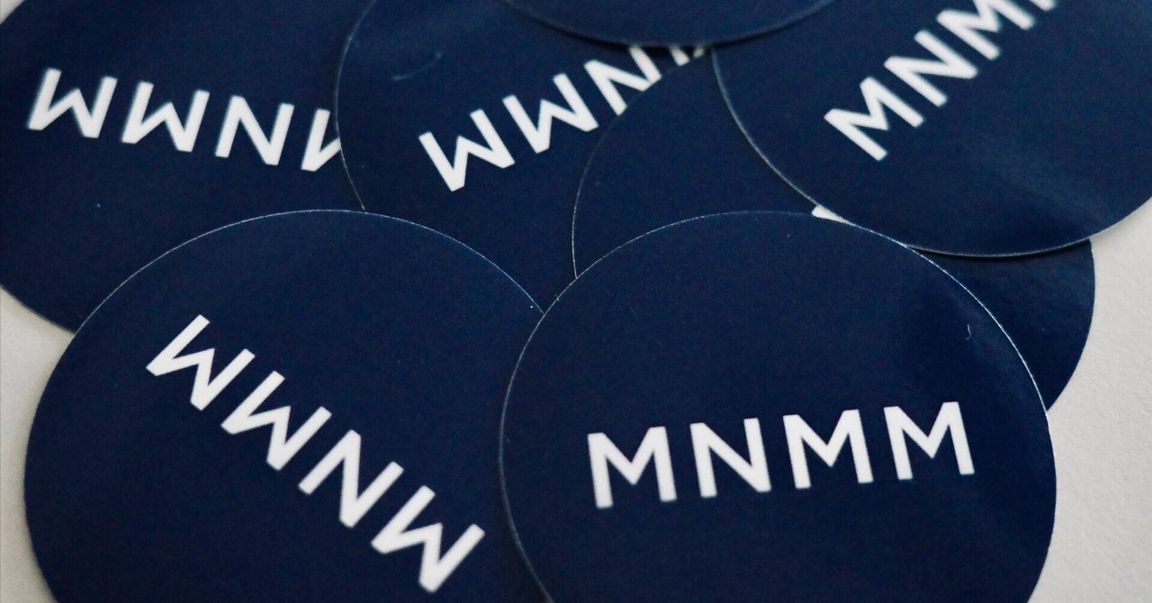 MNMMの新しいステッカーつくりました｜金子 洋平