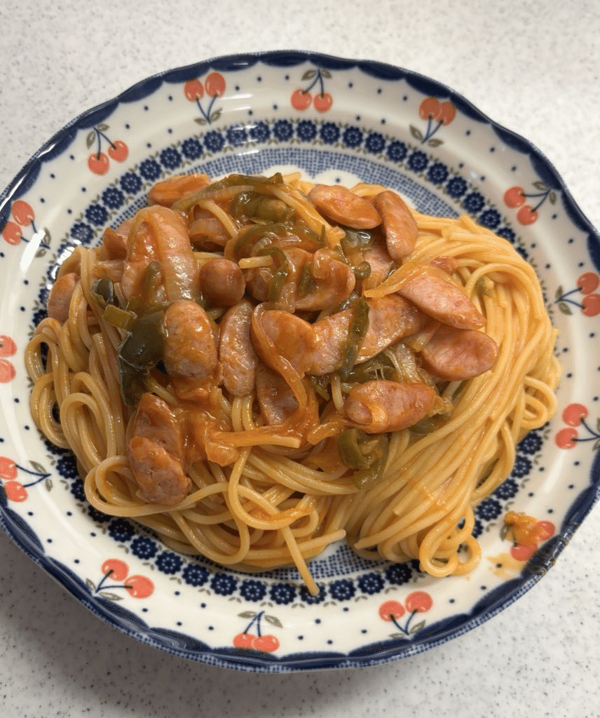 『ナポリタン🍝』（塩分3.0g）｜guttyo