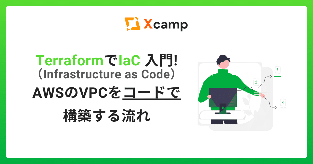 TerraformでIaC（Infrastructure as Code）入門！AWSのVPCをコードで構築する流れ｜Xcamp(クロス ...