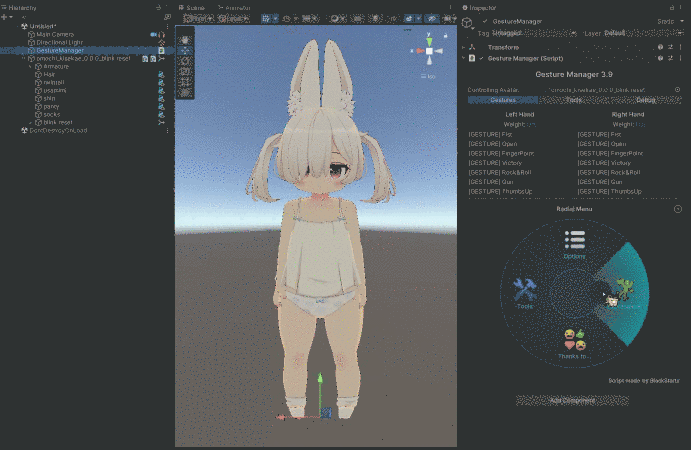 【VRChat】Avatar Optimizerを使って非破壊に衣装をパーツへ分解しよう #AAO｜₺ƾ₺ƾkesera2