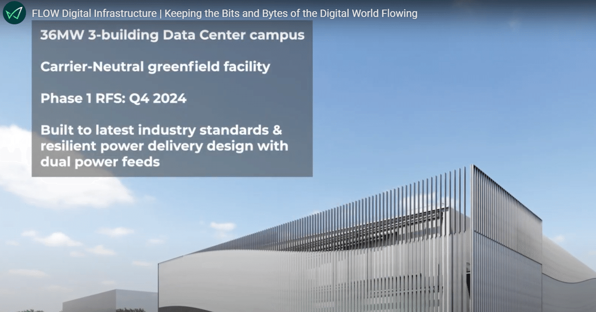 Flow Digital Infrastructureの事業概要｜ハートウォーミングな建築家 - ムーンフロントカフェ 🌙