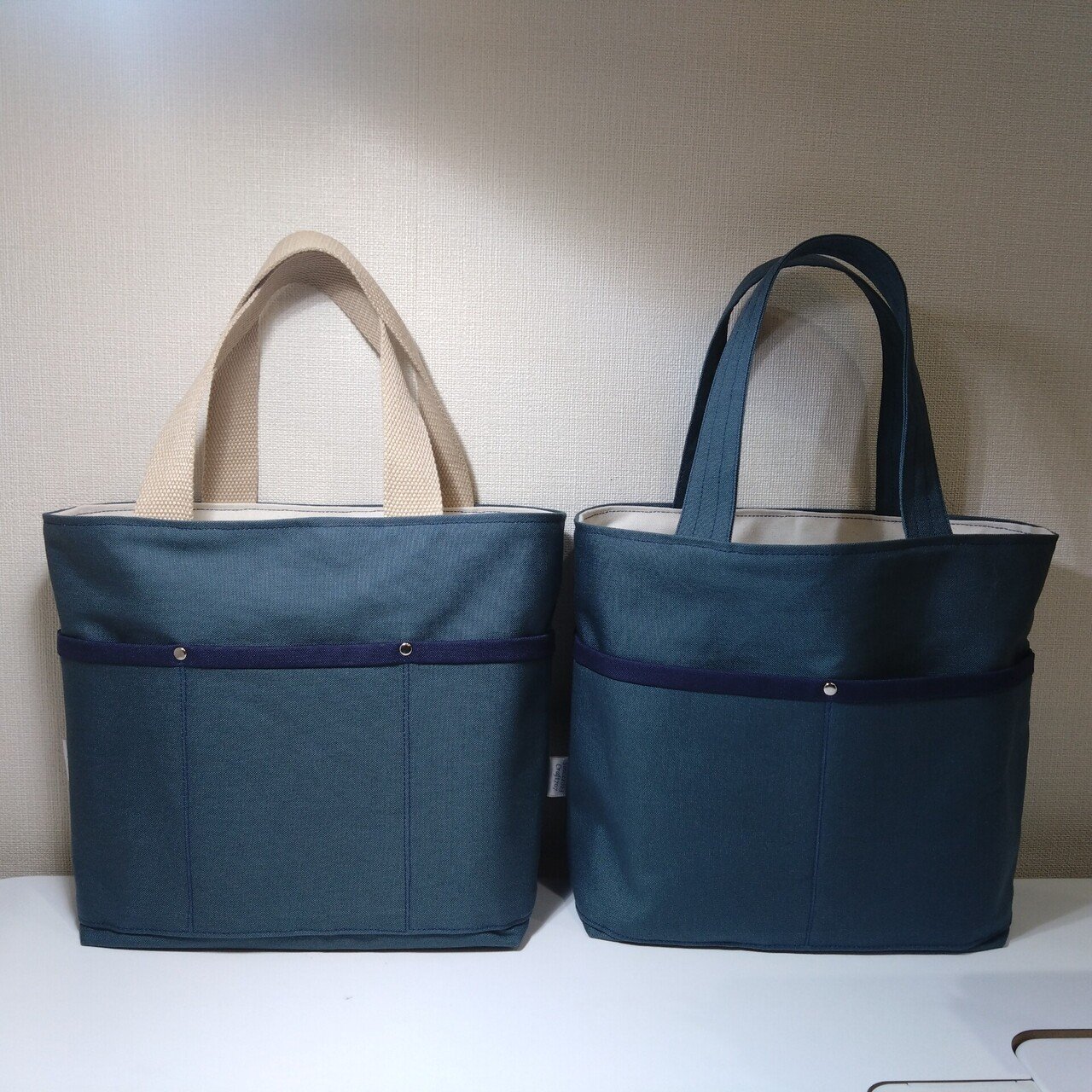 人気シリーズの「ポケットいっぱいミニトートバッグ」の新色版が完成！｜craft707