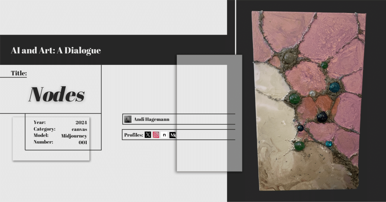 AI & Art 「Nodes」｜Andi Hagemann