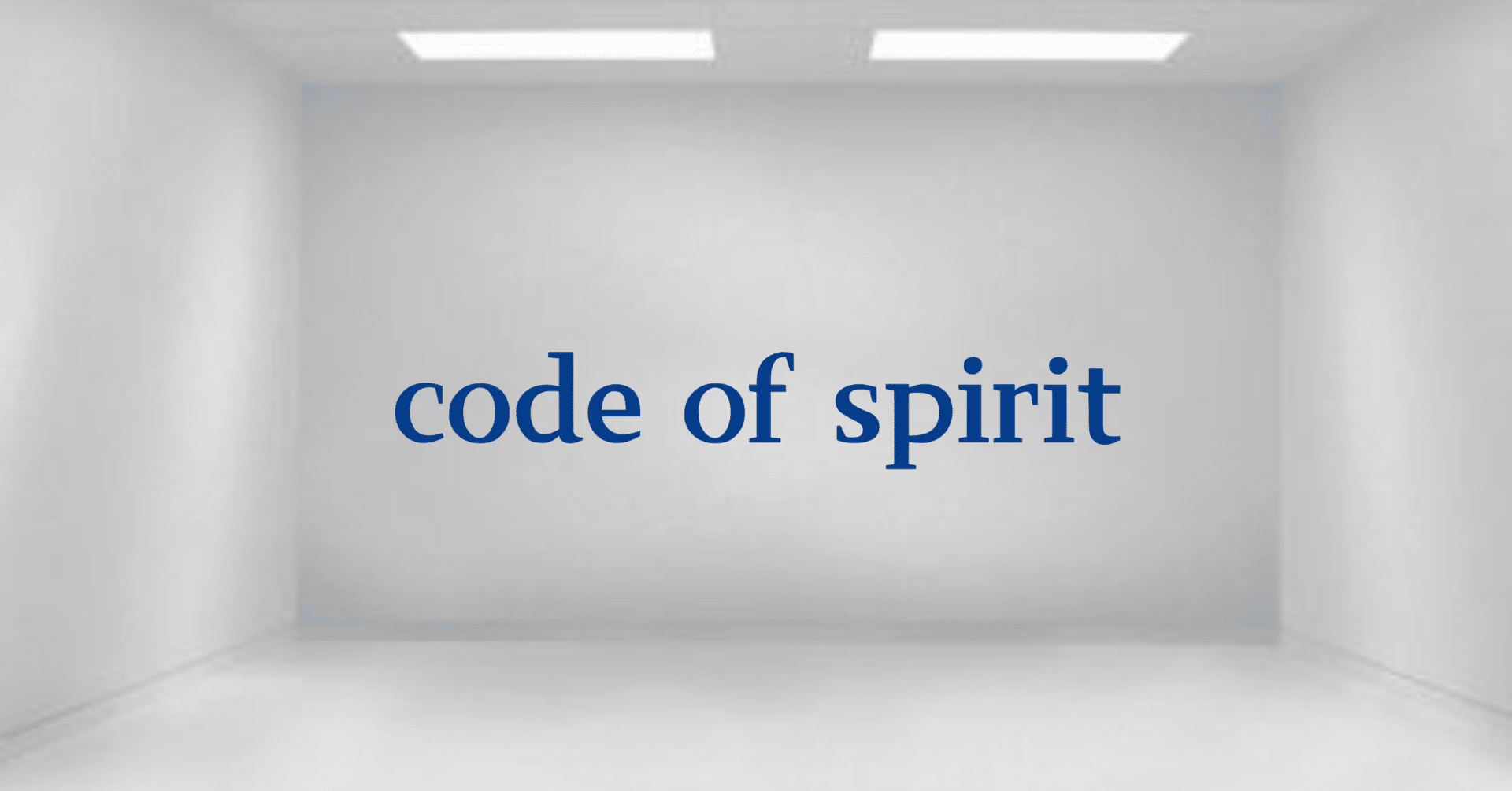 code of spirit｜note
