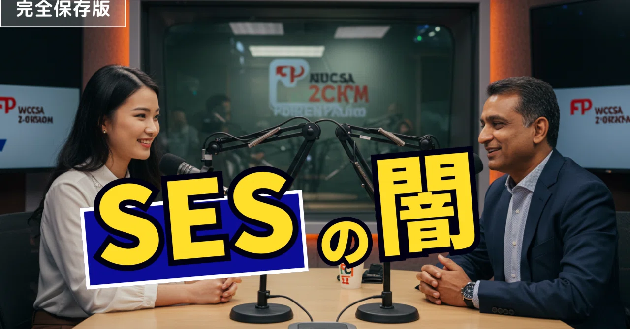 SES業界の闇6つ｜SES業界の闇ラジオ