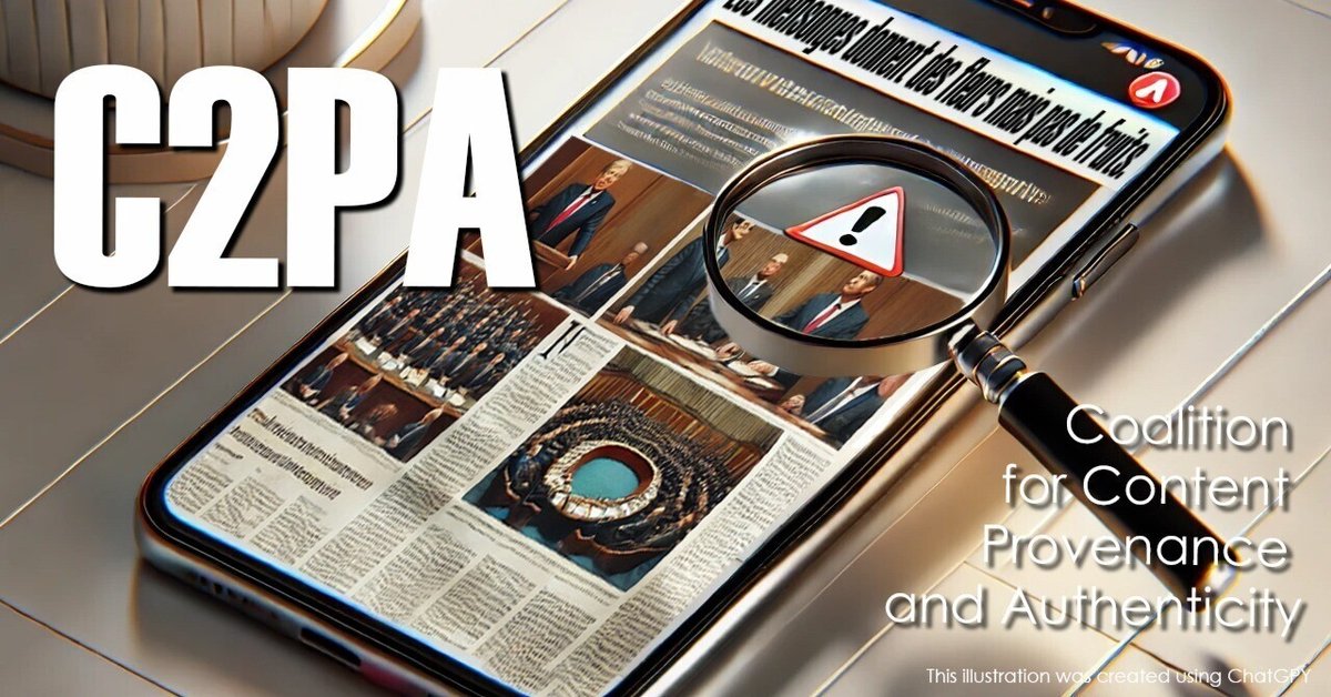 C2PAで誰もがデジタルコンテンツの信ぴょう性を確認可能に｜TOPPAN Digital｜DX note