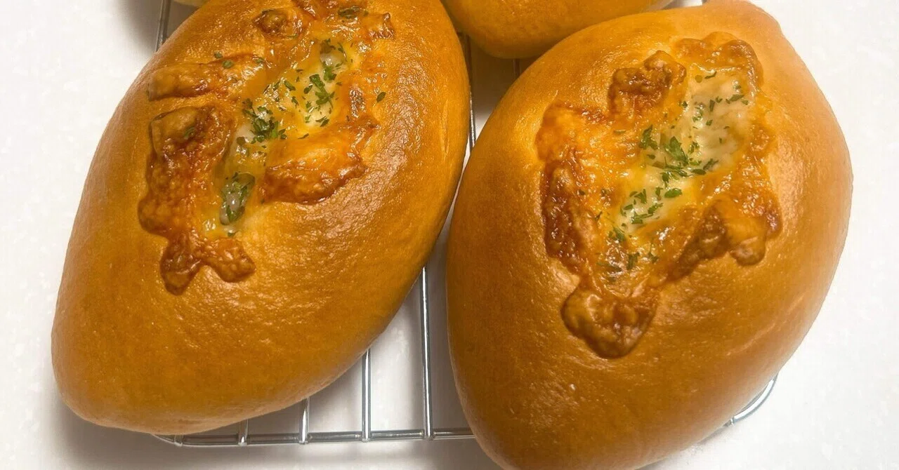 【ベーグルレシピ＃17】コンビーフポテトベーグル【惣菜パン】【1次発酵無しで時短】【作成手順動画あり】｜Bungel_555