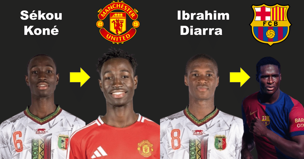 マリ🇲🇱からバルサやマンUへ羽ばたいたU-17W杯戦士達｜harukifujii