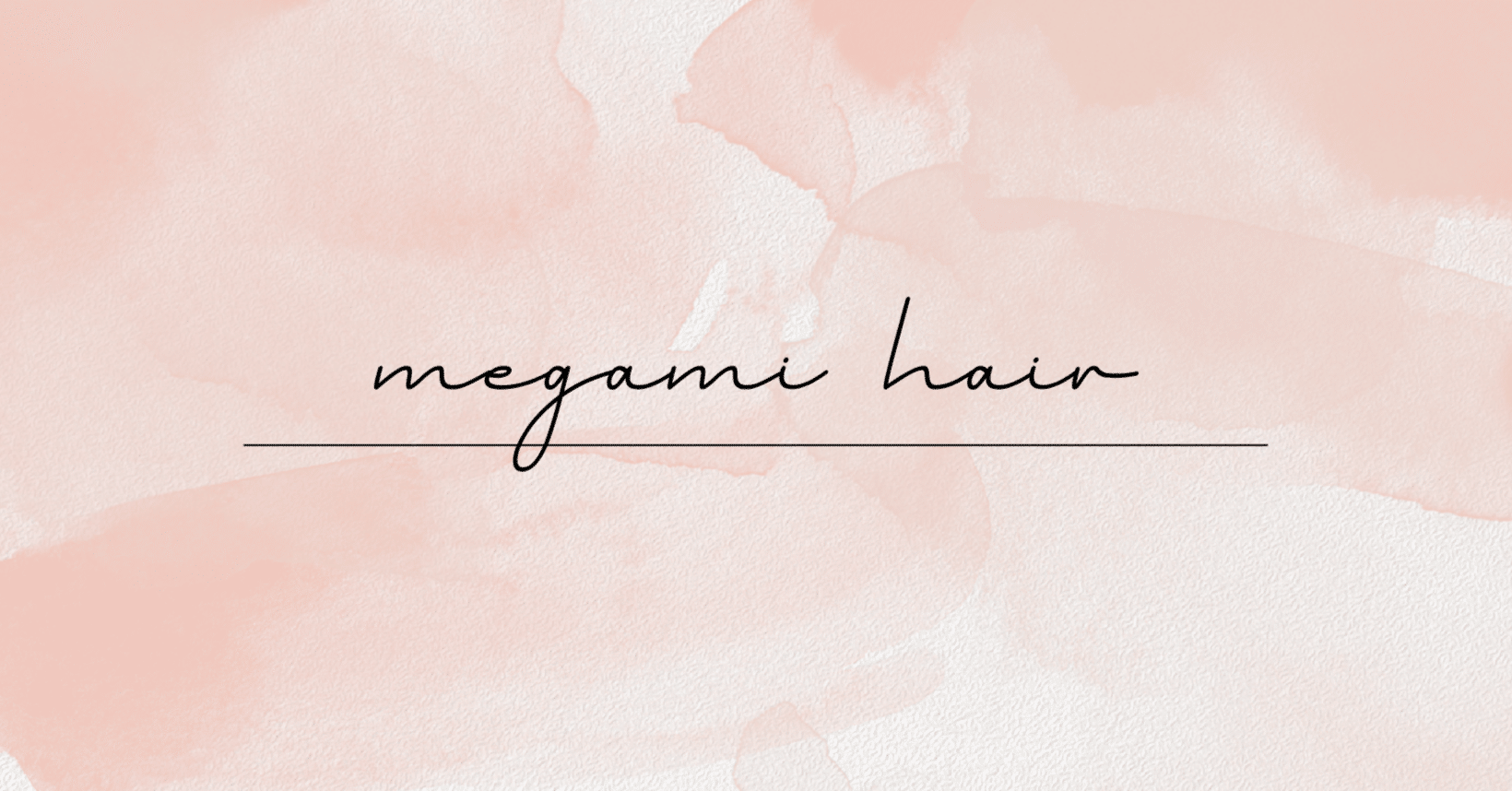 megami hair｜note