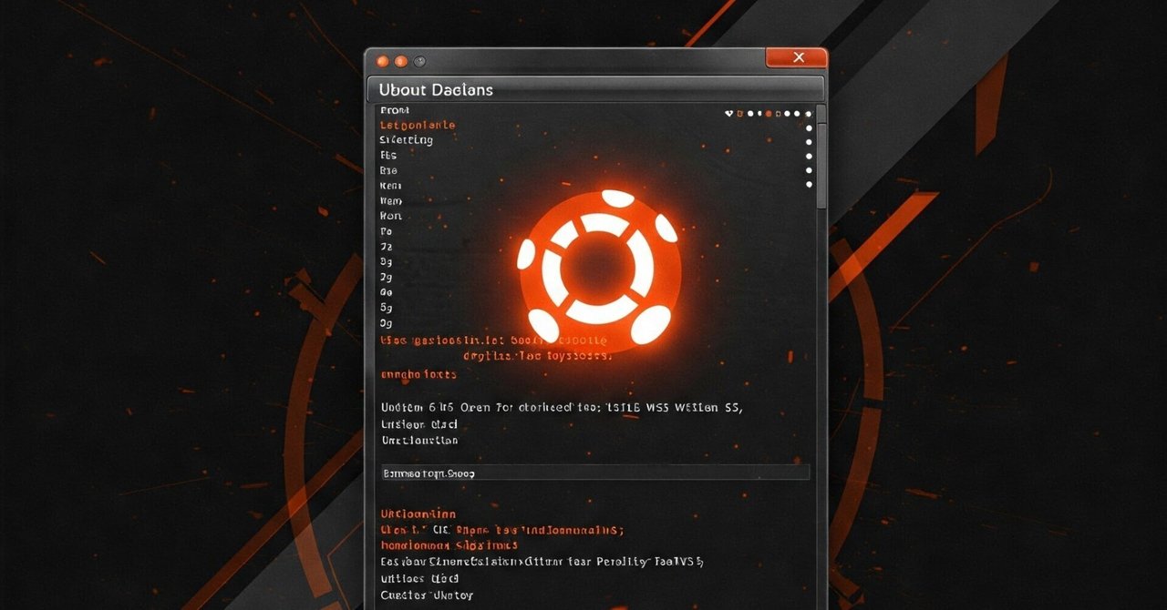 Ubuntu tarベースWSL配布形式：徹底分析｜TWLV32