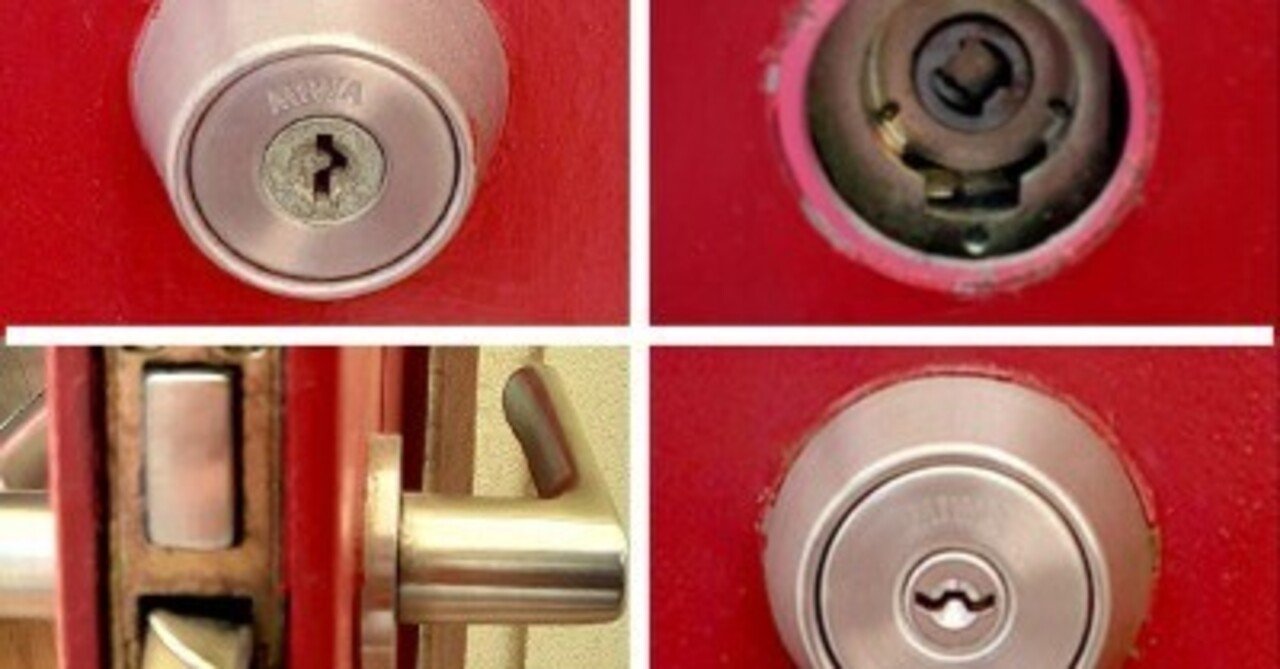 MIWAの「H248-LA」から「U9-LA」へ交換｜鍵屋 キー助®🔑口コミ・評判を掲載中｜鍵交換・取付・開錠・電子錠・ドアノブ交換・ドアクローザー交換他