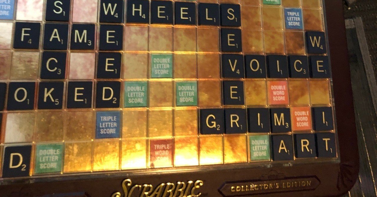 SCRABBLE（単語ゲーム）｜Japan Yuks Vlog｜note