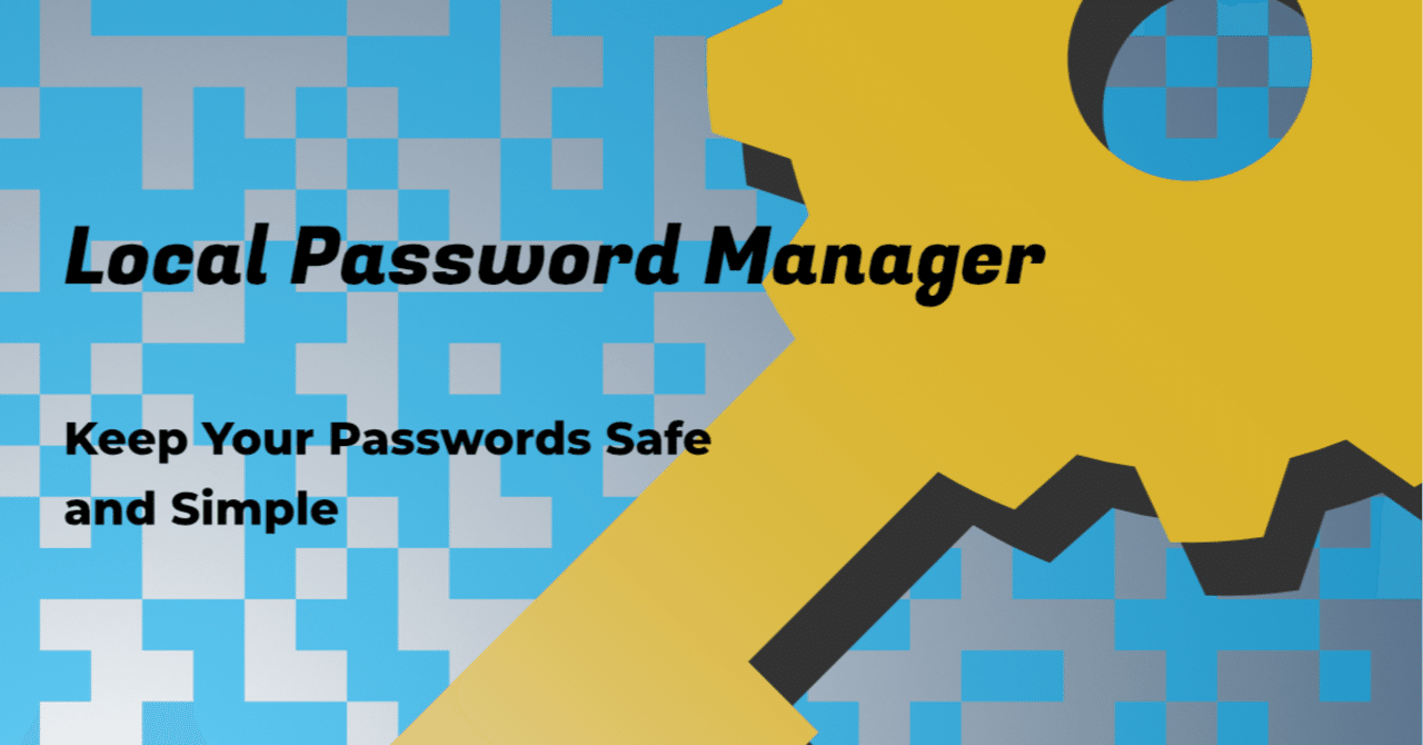 Local Password Manager｜Jasmify