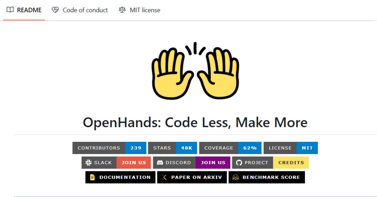 オープンソース自動開発AI OpenHandsの導入と使用感 - エンジニアのための実践ガイド｜FertileWeb@個人開発