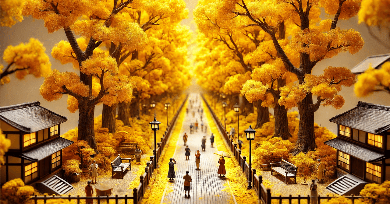 ジオラマ風立体ミニチュアアートAIプロンプト集【×四季の情景】｜Coyuki_ailab🎈