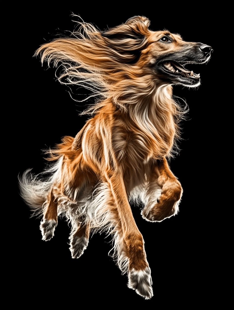 『全力疾走する犬』 プロンプトはこちら: https://note.com/rrr_note/n/n46aa44cc5e67｜リョウヘイ