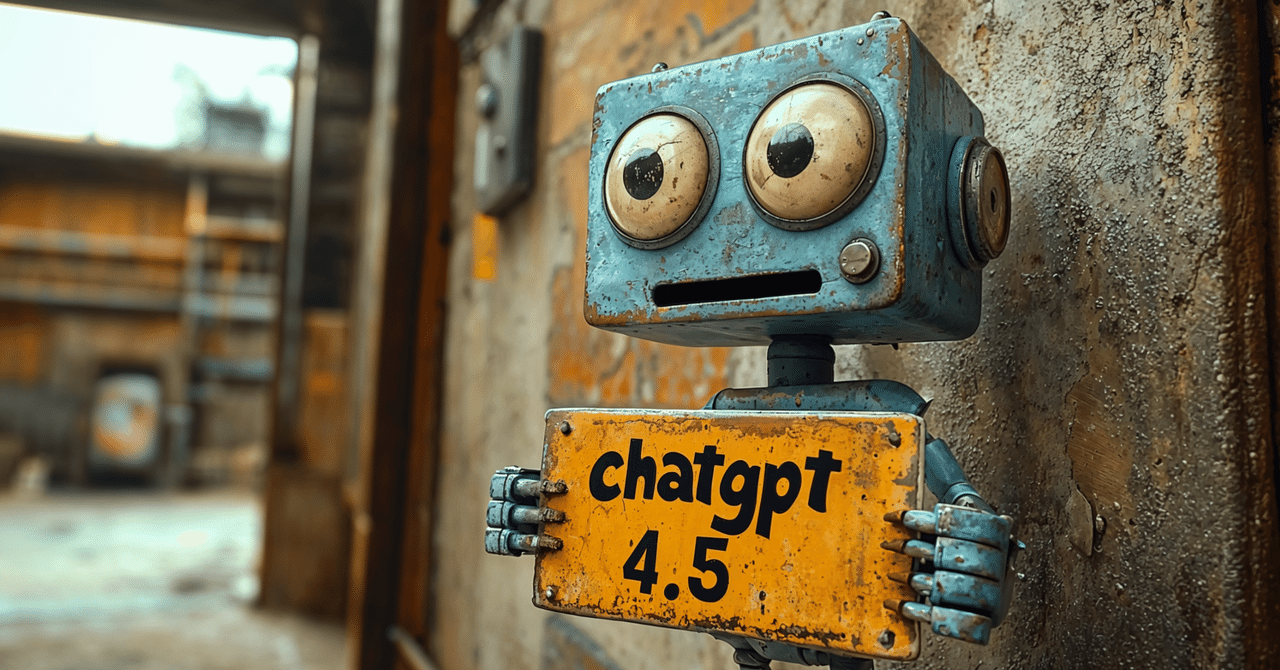 ChatGPT4.5がリリースされたけど、どのくらい凄いの？｜AI FREAK - 最新のAIツールをご紹介