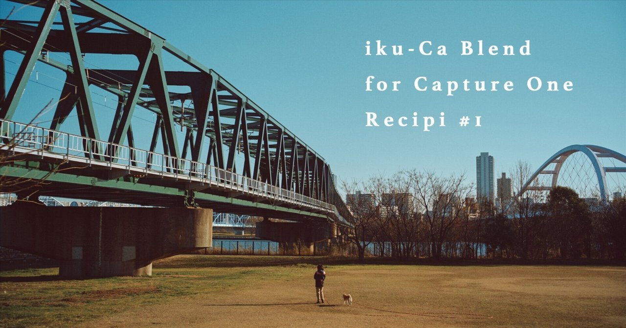 iku-Ca Blend for Capture One Recipi #1｜大林京太郎