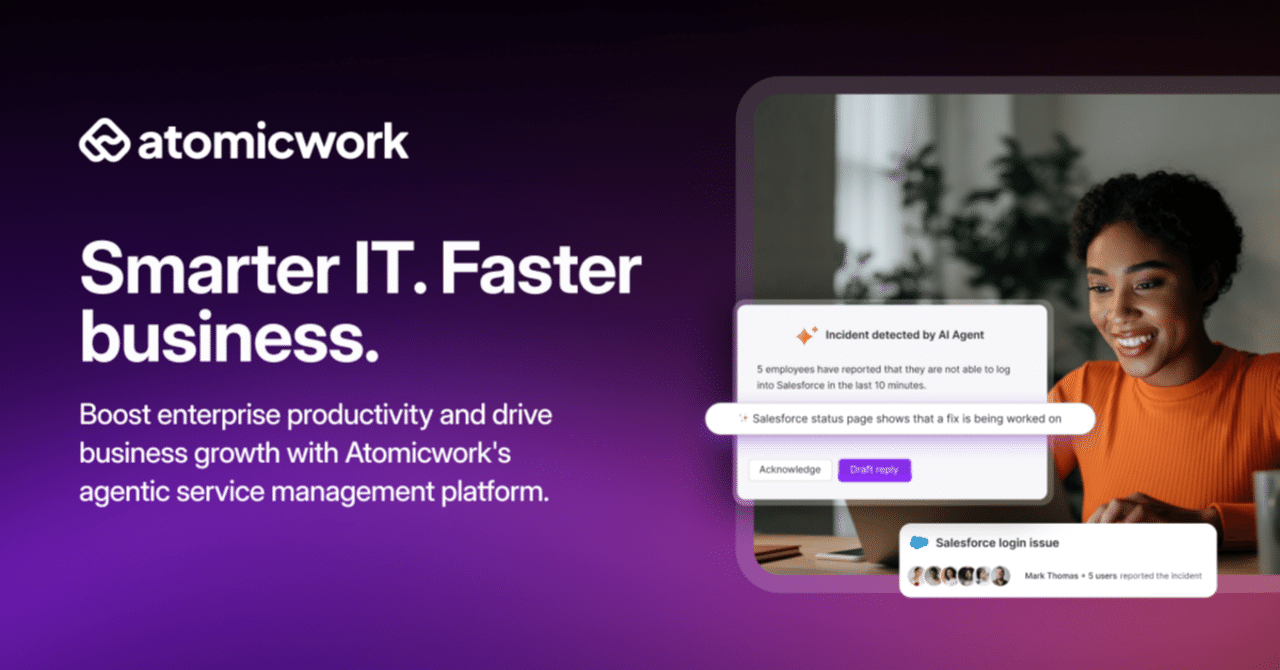 「Atomicwork」 AIでサービス管理を強化するプラットフォームーーGensparkの回答｜.Ai社長｜木下寛士｜AIエージェント革命コンサル｜Lark公式パートナー