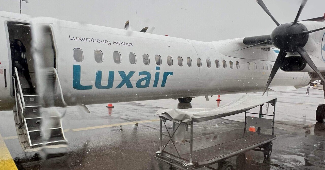 【Travel】Luxair (LUX→CPH)｜Ryotoのルクセンブルク暮らし