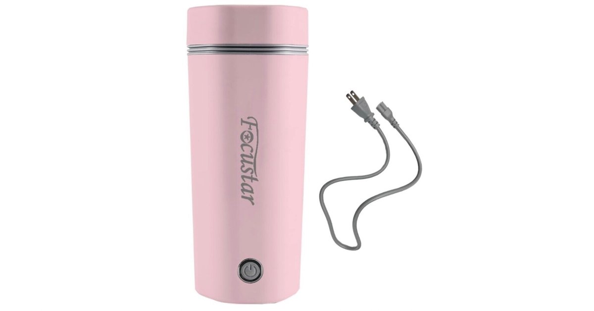 【車でお湯を沸かす！】Focustar小型ポータブル電気ケトルで車中泊＆アウトドアを快適に｜あかうさ📸