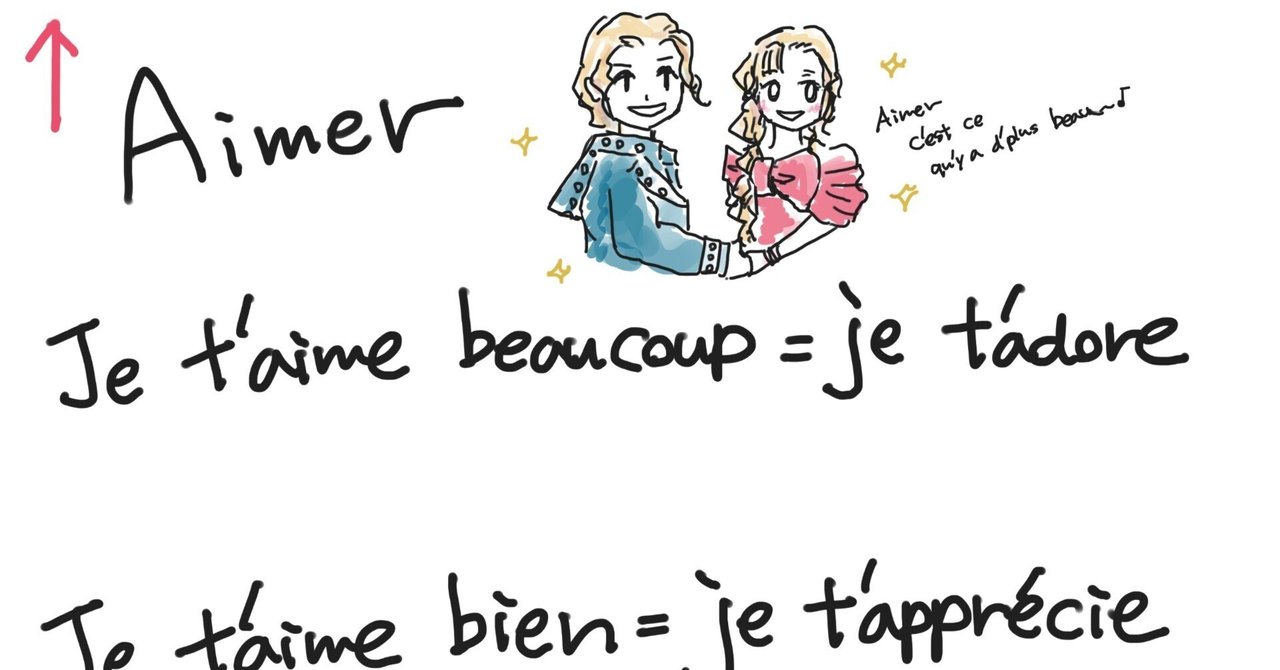 フランス語 Aimer, Aimer beaucoup, Aimer bien, Adorerの違い 🇫🇷💕🐀｜Whille🇫🇷🥐 こんにちは ...