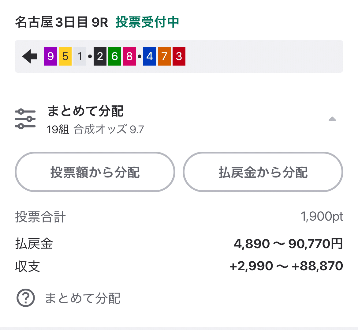 穴🔥3/3名古屋9R昨日のレースをしてしまったので250p｜愛知マン