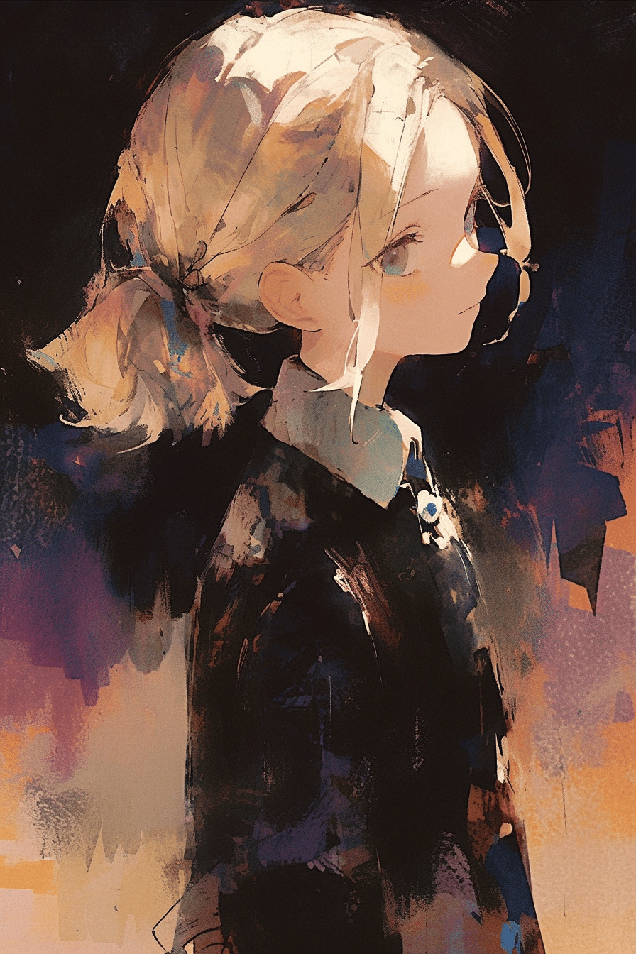 『印象派な女の子』 プロンプトはこちら: https://note.com/rrr_note/n/n9967c4fa8e2a｜リョウヘイ