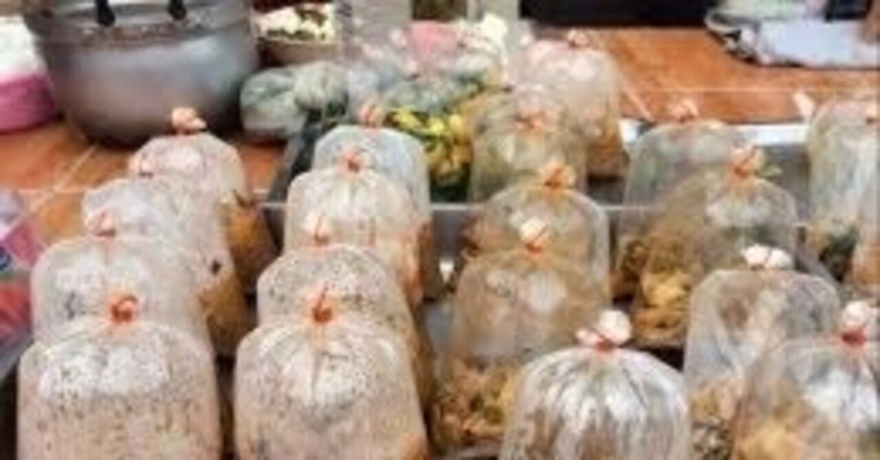 タイのビニール袋文化について｜romyromy55🐰inBKK