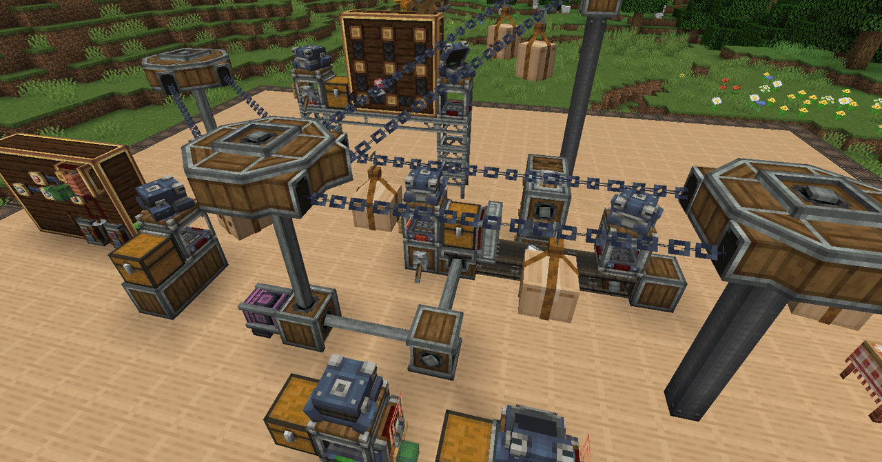 【Minecraft】CreateMOD Update6 - Post Production｜抹緑茶