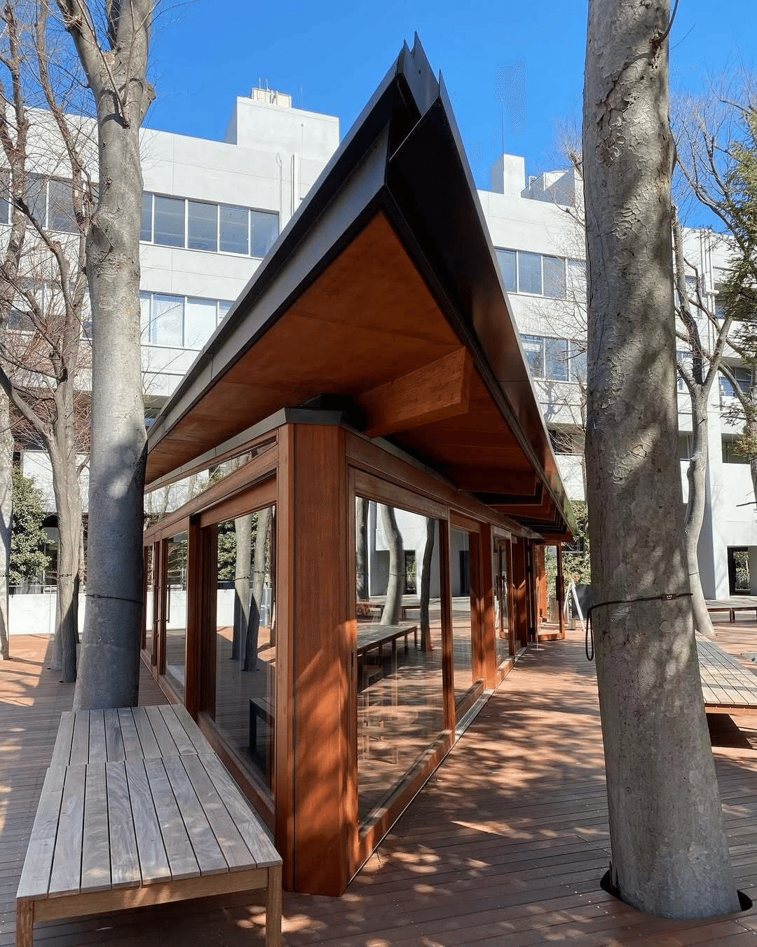 東京建築巡り〜木立の中のカフェ｜東京の建築&アート巡りオタク@tanrock