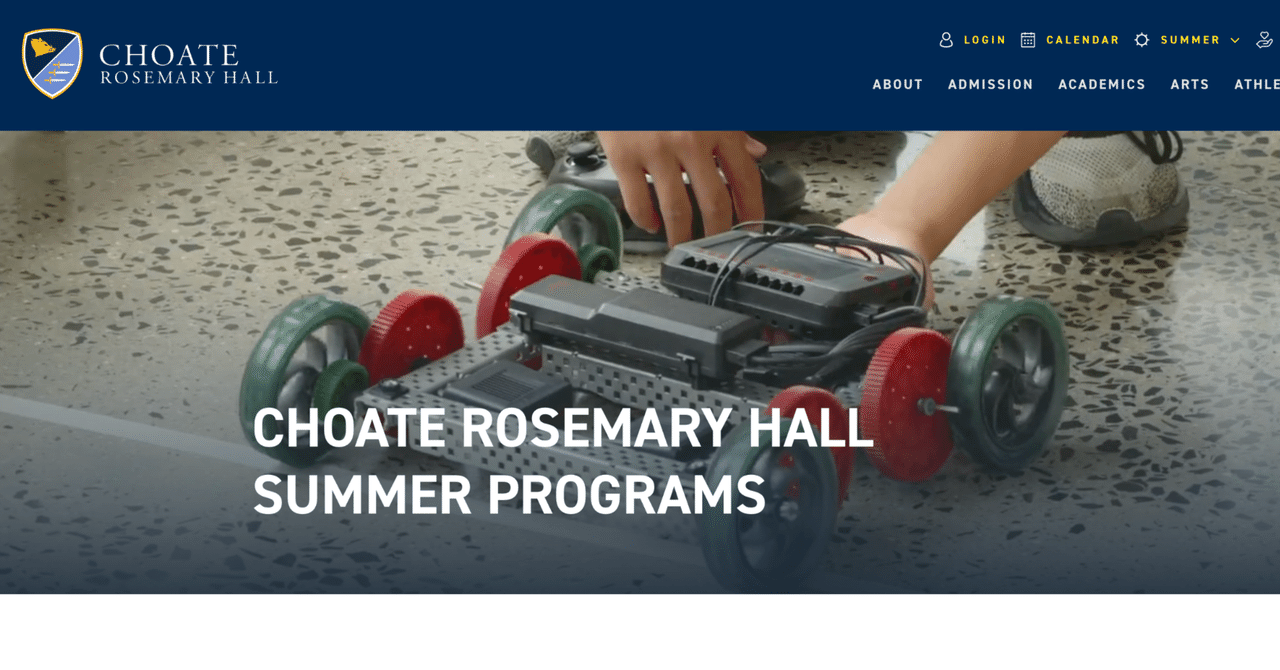 東海岸超難関サマーなら体験できる。チョート・ローズマリー・ホールの夏のプログラムは、中学生と高校生に向けた5週間｜英米現地校•ボーディング ...