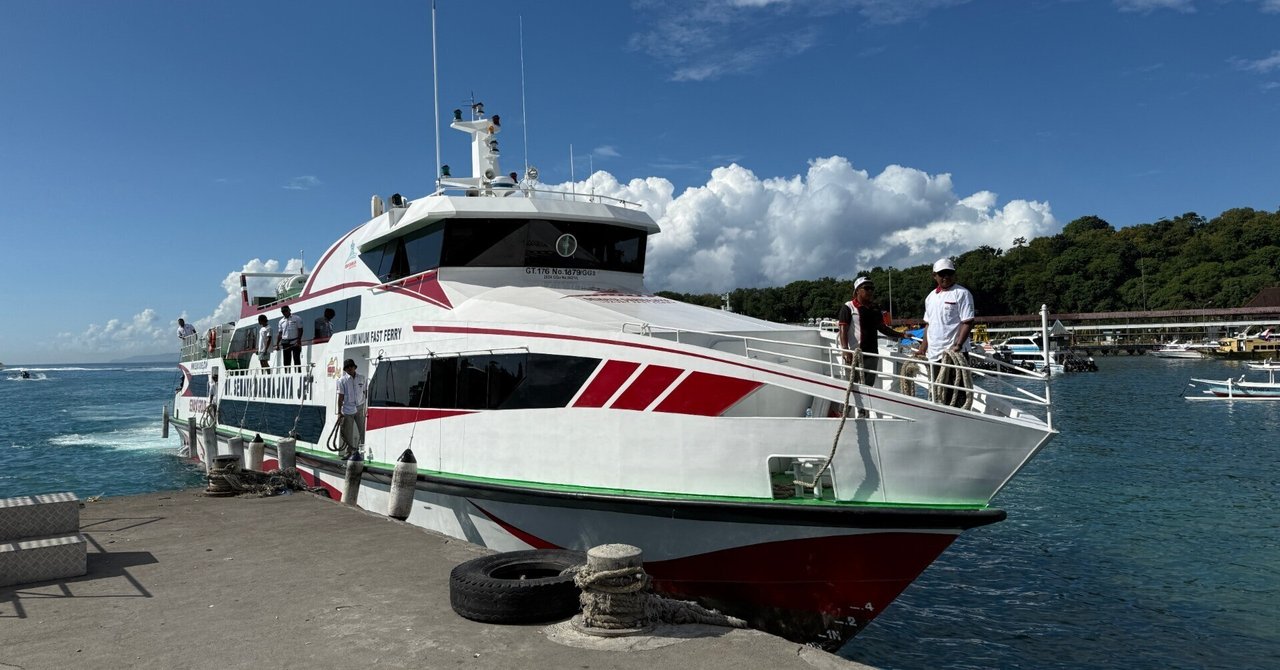 最新型高速フェリーで疾走！Semaya Darmajaya Jetでギリ・トラワンガンへ｜kenhappy