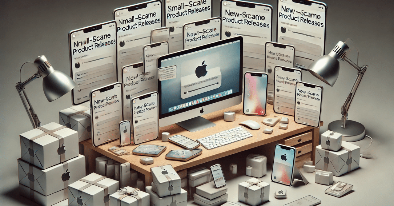 Appleの小出し発表にうんざり｜SENNEKO@マイクラウド