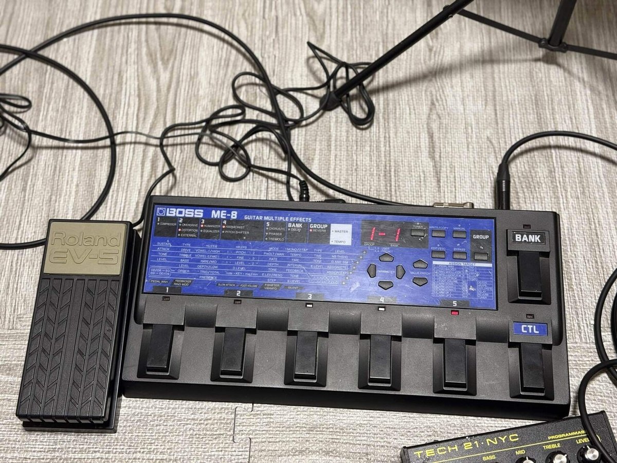 BOSS ME-8を買った話｜仲田晋也