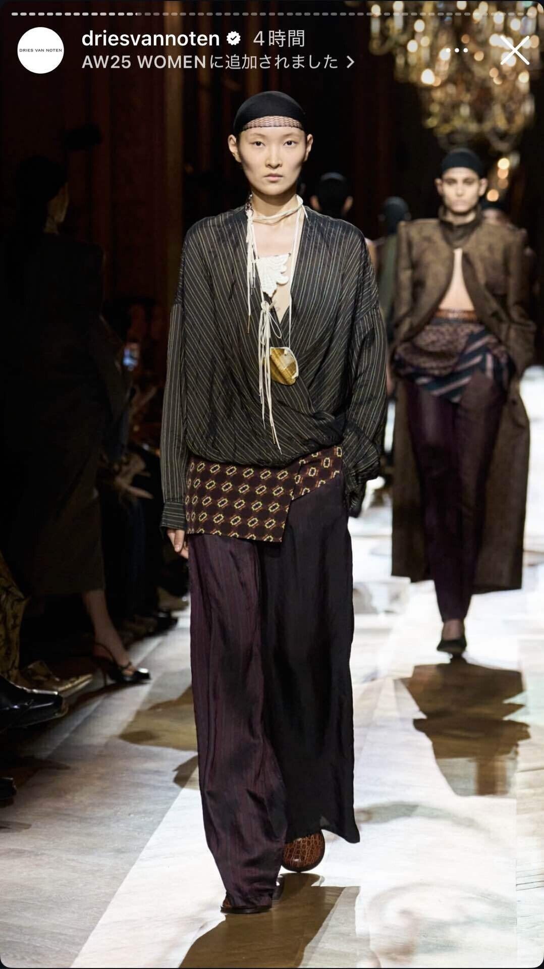 新生 DRIES VAN NOTEN - 25AW Women'sを観て|もりさか 新生 DRIES VAN NOTEN - 25AW Women'sを観て|もりさか