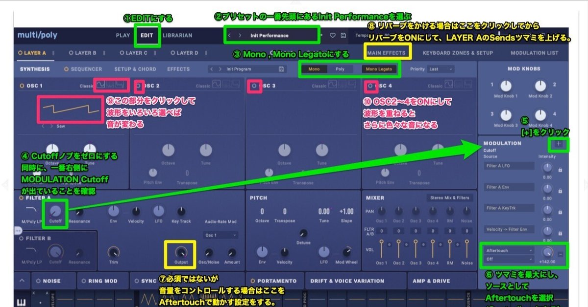 [WS音源探訪メモ] KORG multi/poly NATIVE（速報）｜Windsynth workbook