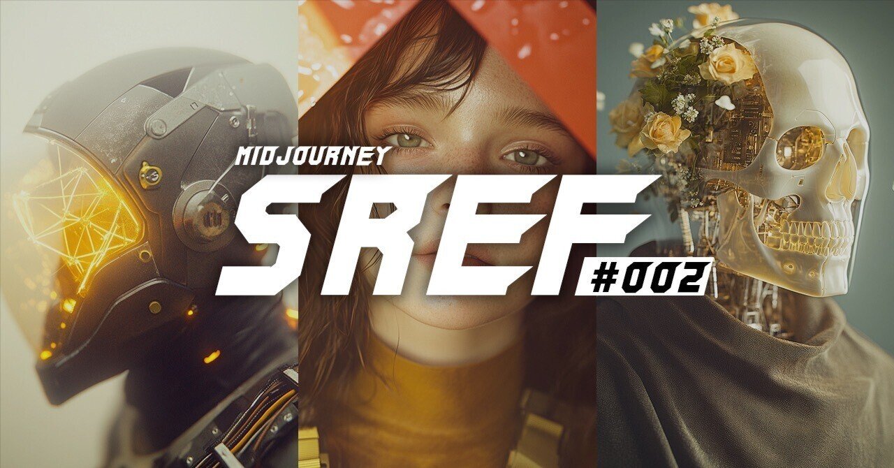 【AI × デザインの最前線へ】Midjourney【特選】--srefコード#002｜AoKi